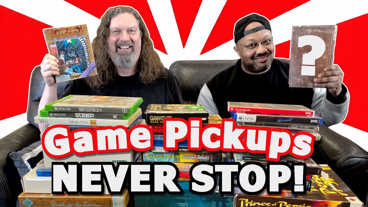 Recent Game Pickups - They NEVER Stop!! (PS5, Switch, Xbox, NES, Atari ...