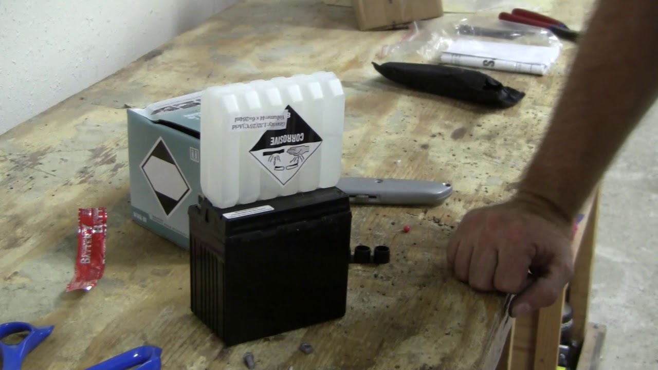 Battery Preparation - YouTube