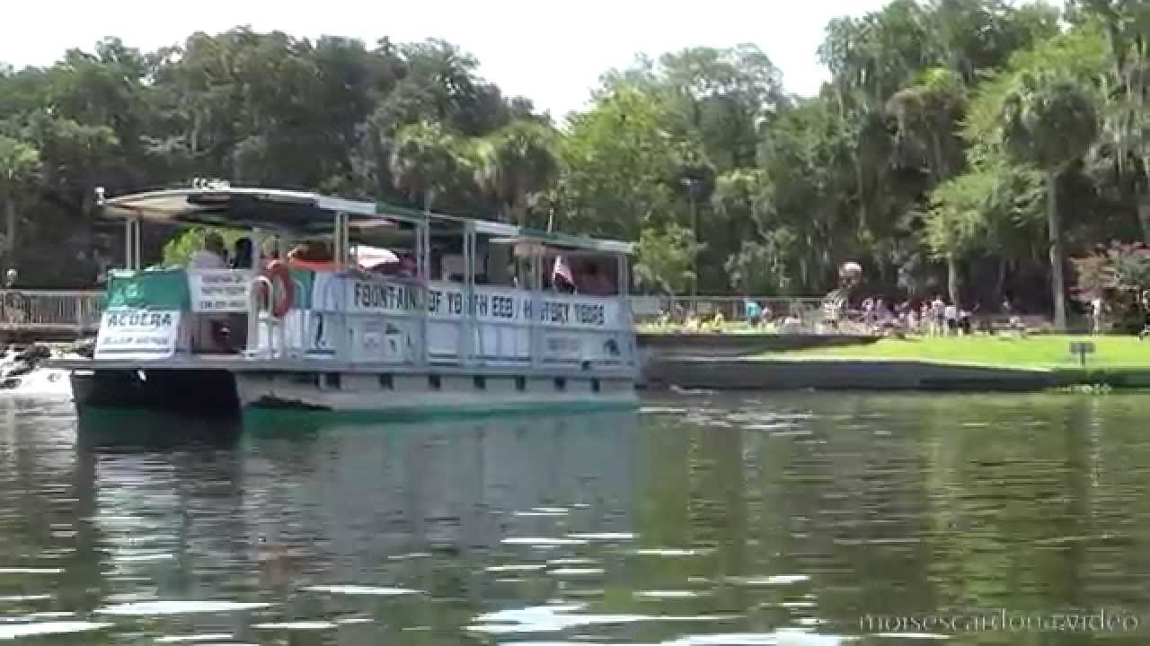 [4K] Canoeing at De Leon Springs / Spring Garden Lake - YouTube