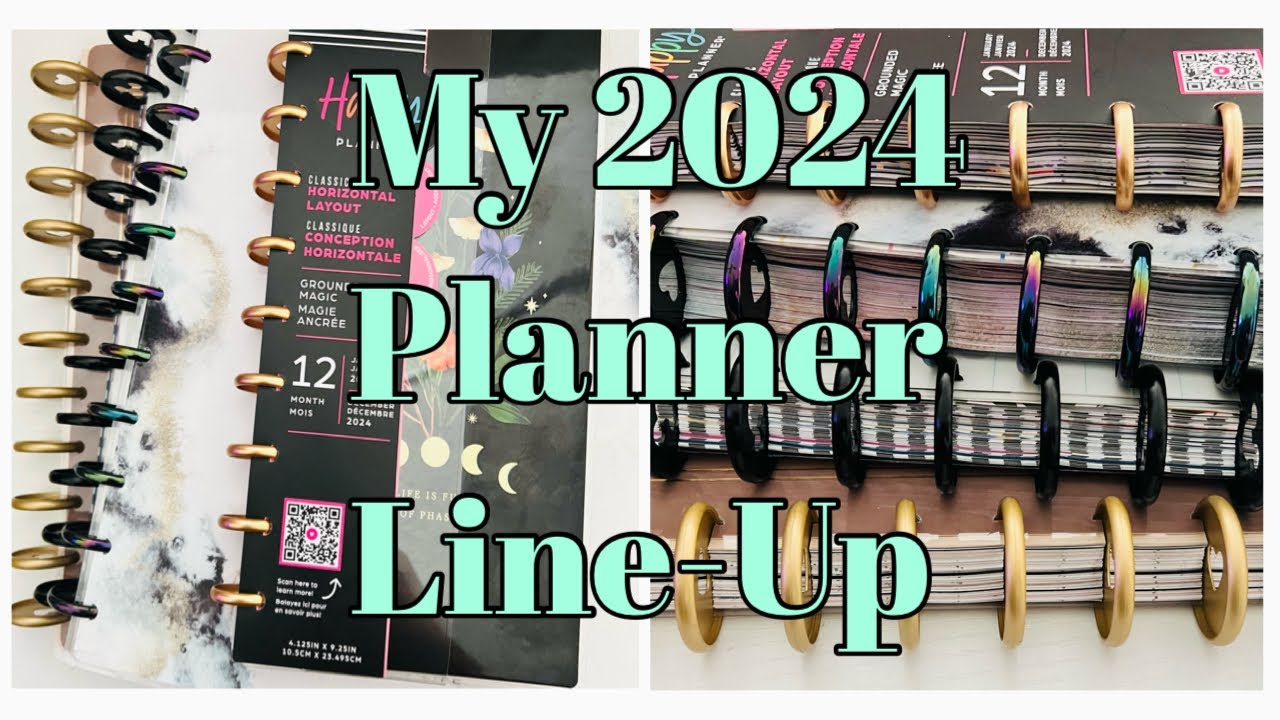 2024 Planner Line Up - YouTube