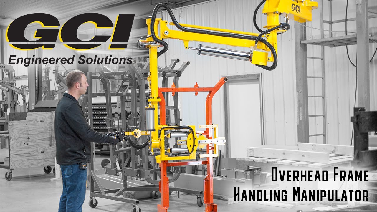 GCI Frame Handling Manipulator (Ergonomic Lift) - YouTube