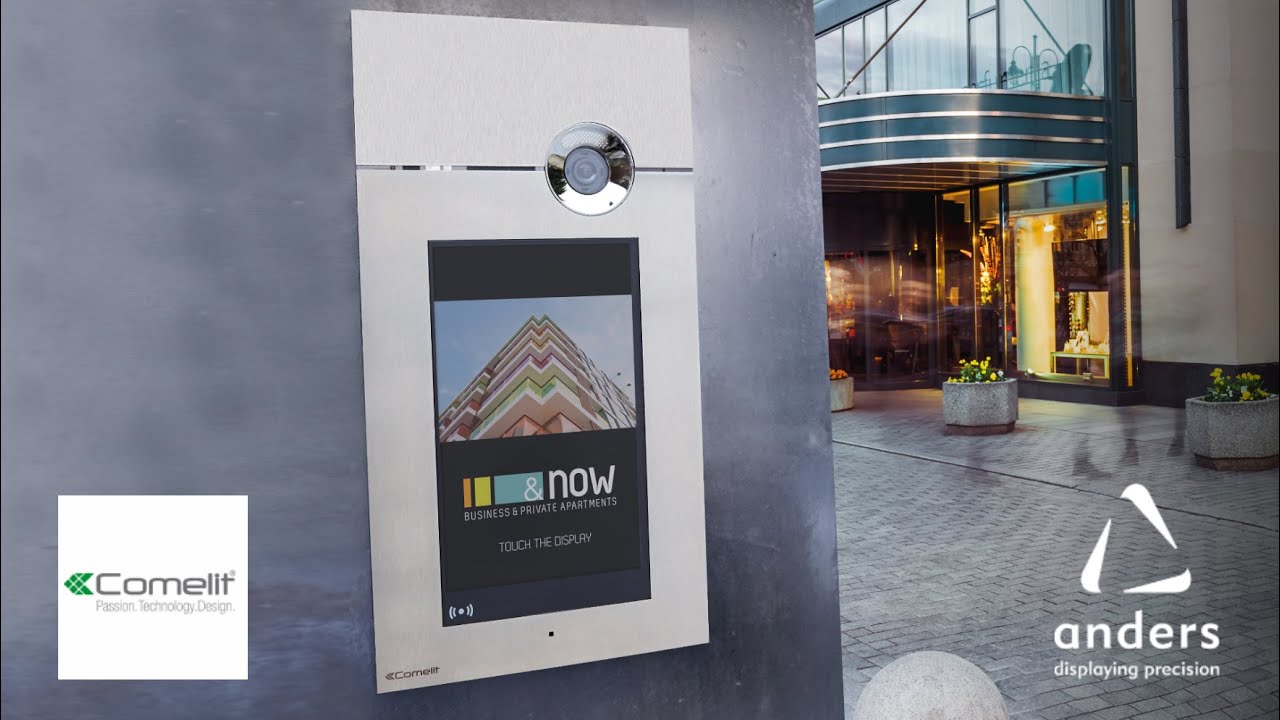 Comelit Case Study - A reliable touch TFT door entry system for extreme ...