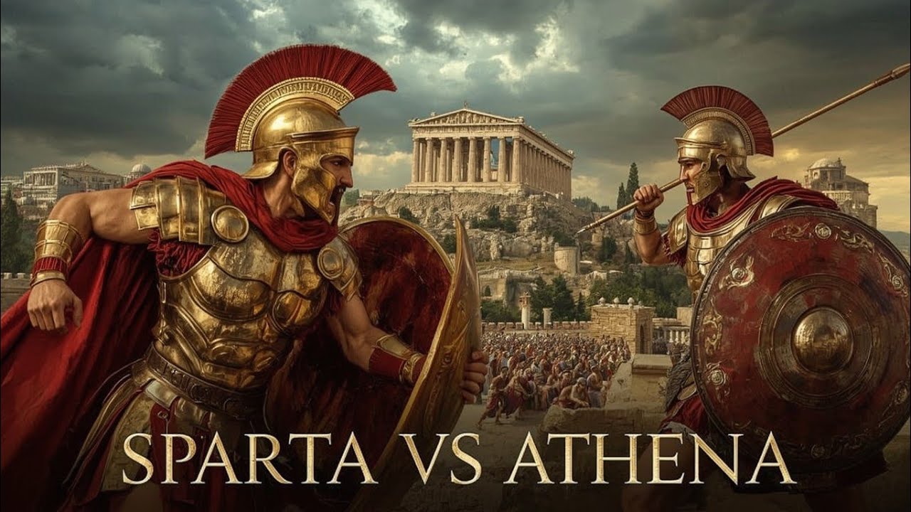 Sparta vs Athena: Duel Dua Kekuatan Yunani Kuno - YouTube