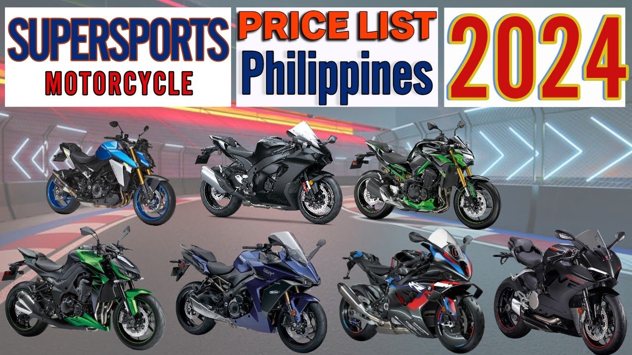 Super Sports Motorcycles Price list in Philippines 2024 - YouTube