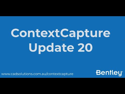 ContextCapture Update 20 - YouTube
