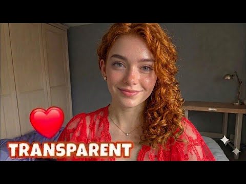4k Try On Haul See Everything| Transparent Dress, Lingerie & See-through Styles