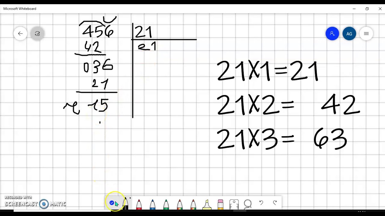 DIVISIONI CON TABELLA MOLTIPLICATIVA - YouTube