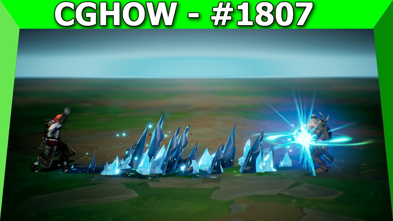 Ice Projectile Attack FX in Unreal Engine 5.5 Niagara 👉 Trailer - YouTube