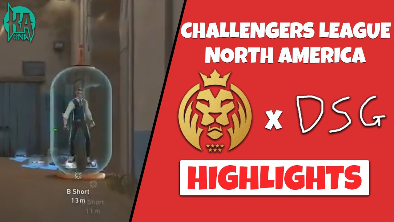 DSG YAY!! MAD LIONS vs Disguised - HIGHLIGHTS | VALORANT Challengers ...