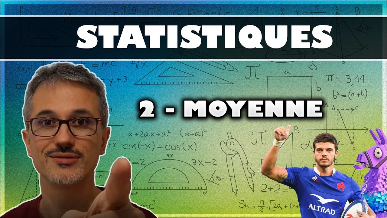 Calculer une MOYENNE ARITHMETIQUE - 5e - 4e - Ntamak et Fortnite en ...