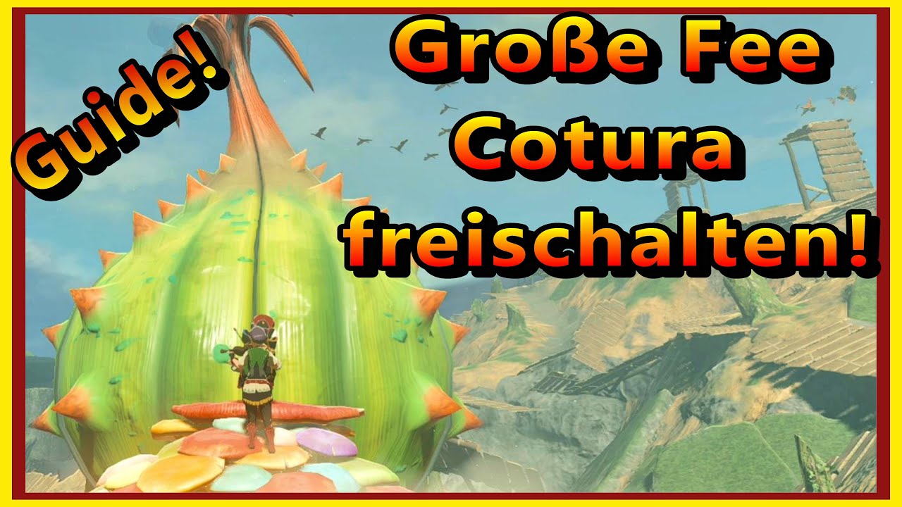Große Fee Cotura freischalten (Guide!) - Zelda Tears of the Kingdom - YouTube
