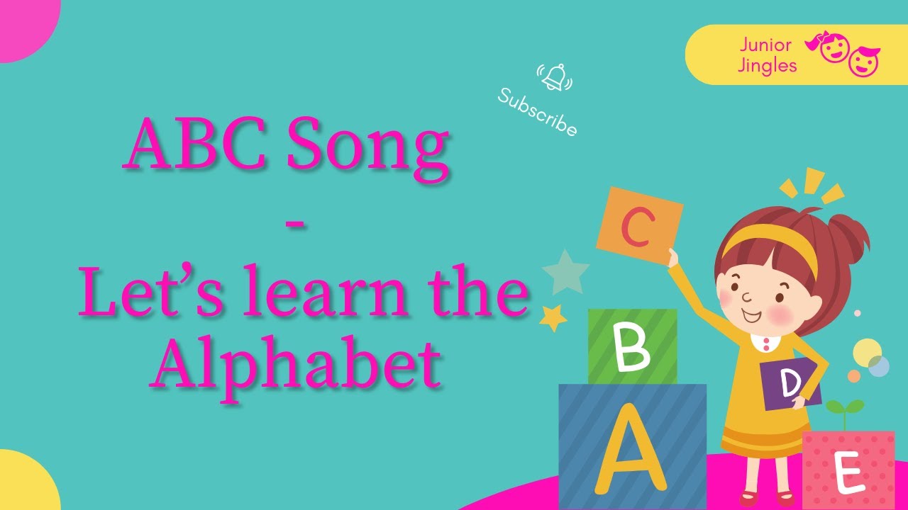 British English ABC Song For Children 1 2 3 4 Years Old Kids Learn The ...
