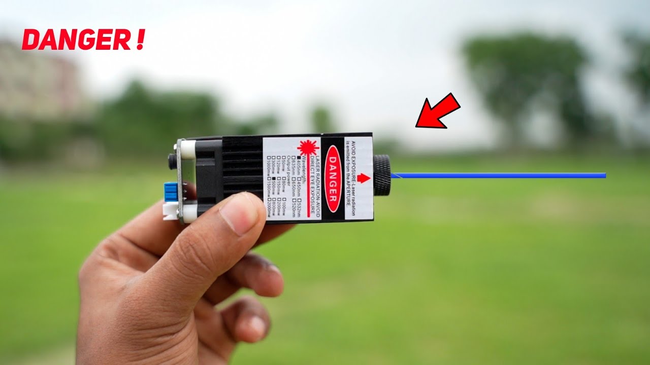 Most Powerful Laser Light in Real - YouTube