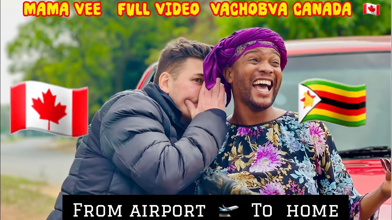 Mama vee Was live with his Family from airport from Canada 🇨🇦 - YouTube