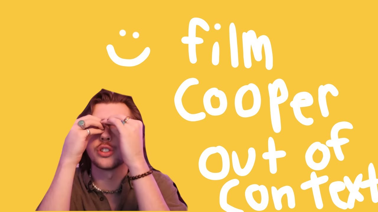 Film cooper out of context (pt.1?) - YouTube