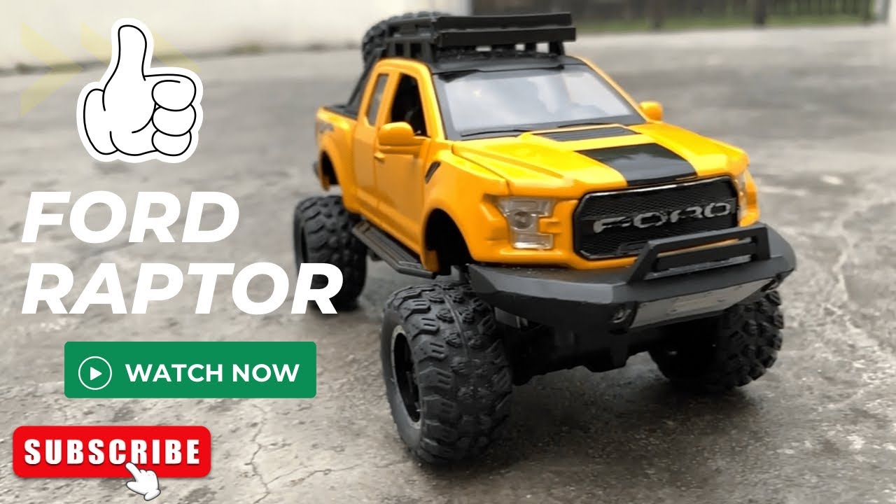 Ford Raptor Diecast toy - YouTube