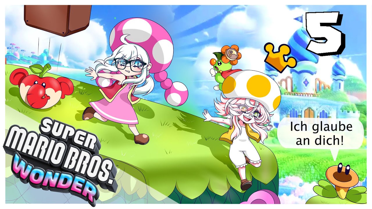 #Cheddy spielt Super Mario Bros. Wonder - 5 - Teddy Vs. Bowser Jr ...