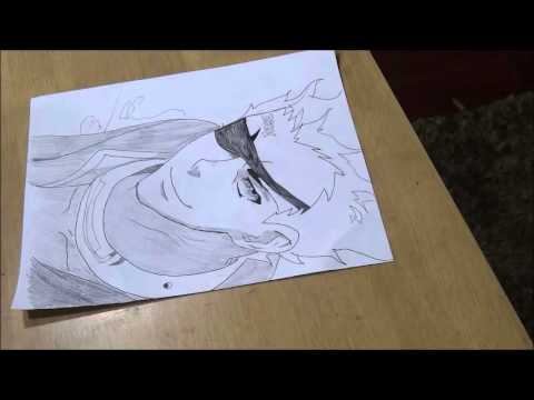 Deadman Wonderland- Senji (Crow) Speed Drawing - YouTube