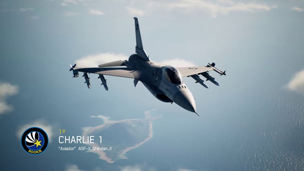 My Very First Match on AC7's Multiplayer | Low-Tier F-16C with 4AAMs ...