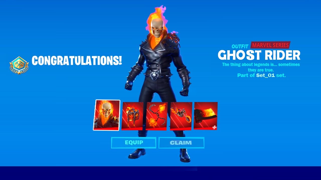 How To Get Ghost Rider Skin Bundle NOW FREE EARLY In Fortnite! (Unlock ...
