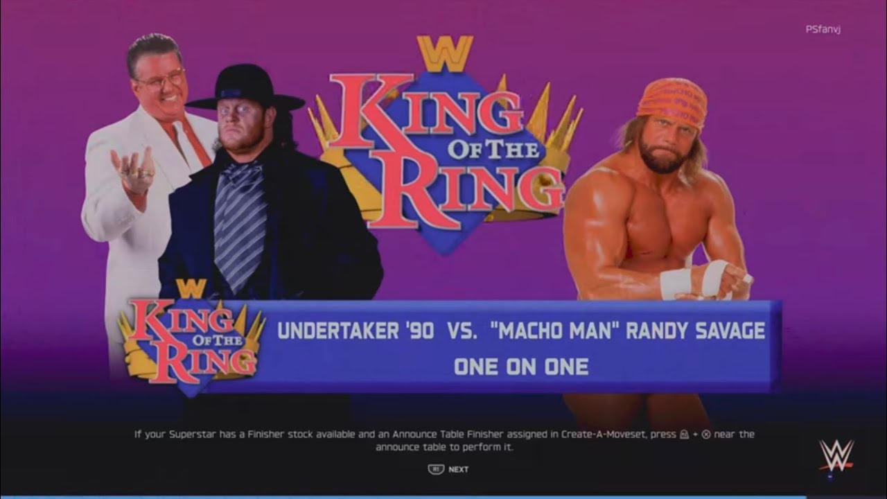 WWE 2K25: The Undertaker vs Macho Man Randy Savage - YouTube
