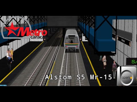 Alstom S5 Mr-15 entrando y saliendo de antimano L2/L4 - YouTube