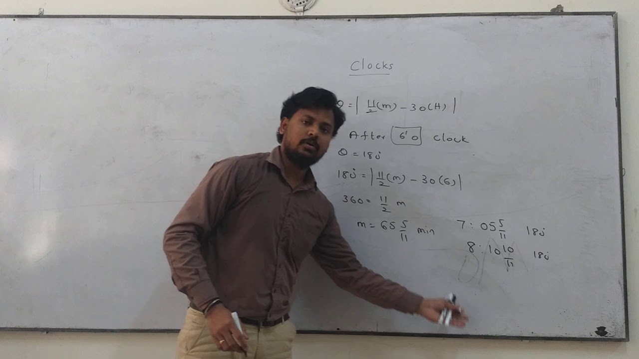 Clocks Problem Solving 6 - YouTube