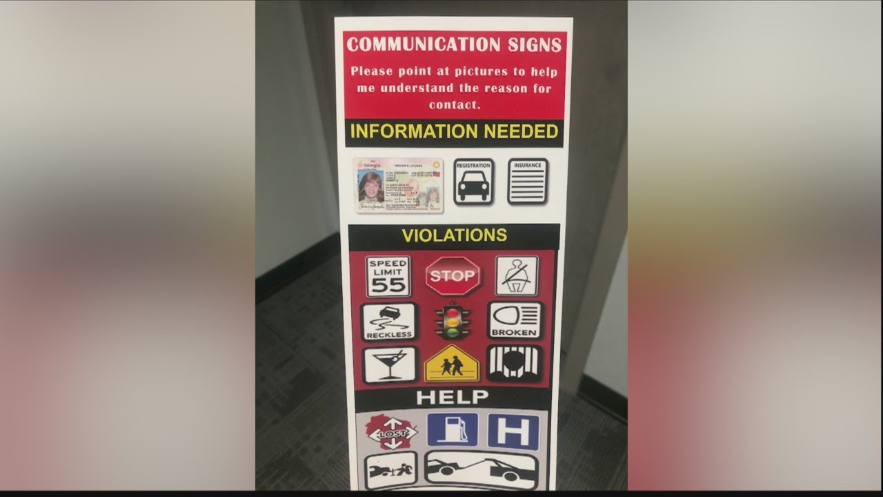 Visor Cards for Deaf or Hard of Hearing Drivers - YouTube