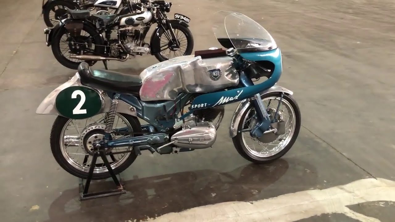 1954 NSU 247CC SPORTMAX GRAND PRIX RACING MOTORCYCLE (LOT 396) - YouTube