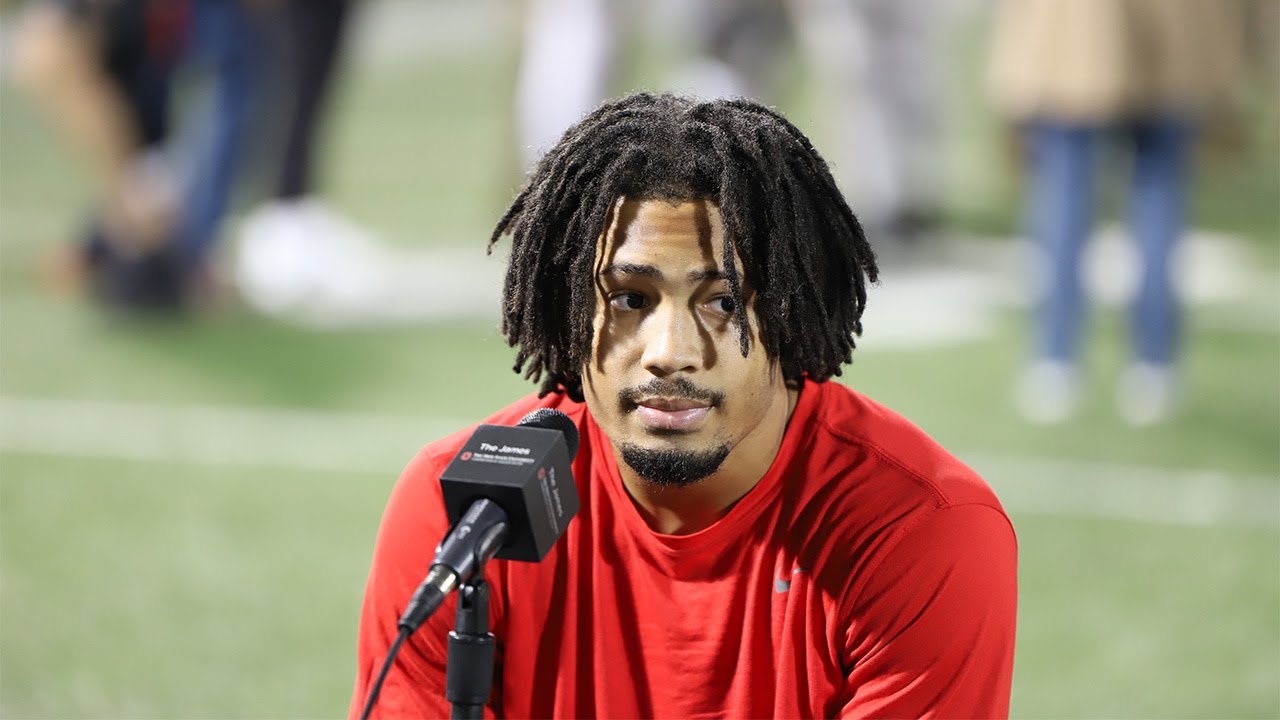 Jordan Hancock: Ohio State cornerback talks with the media ahead of ...