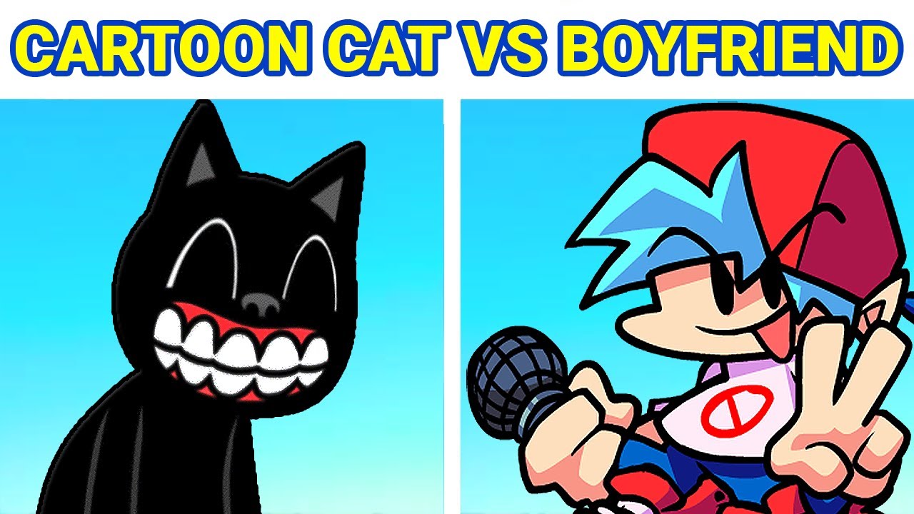 CARTOON CAT VS BOYFRIEND - Friday Night Funkin' Battle! (HARD/FNF Mod ...
