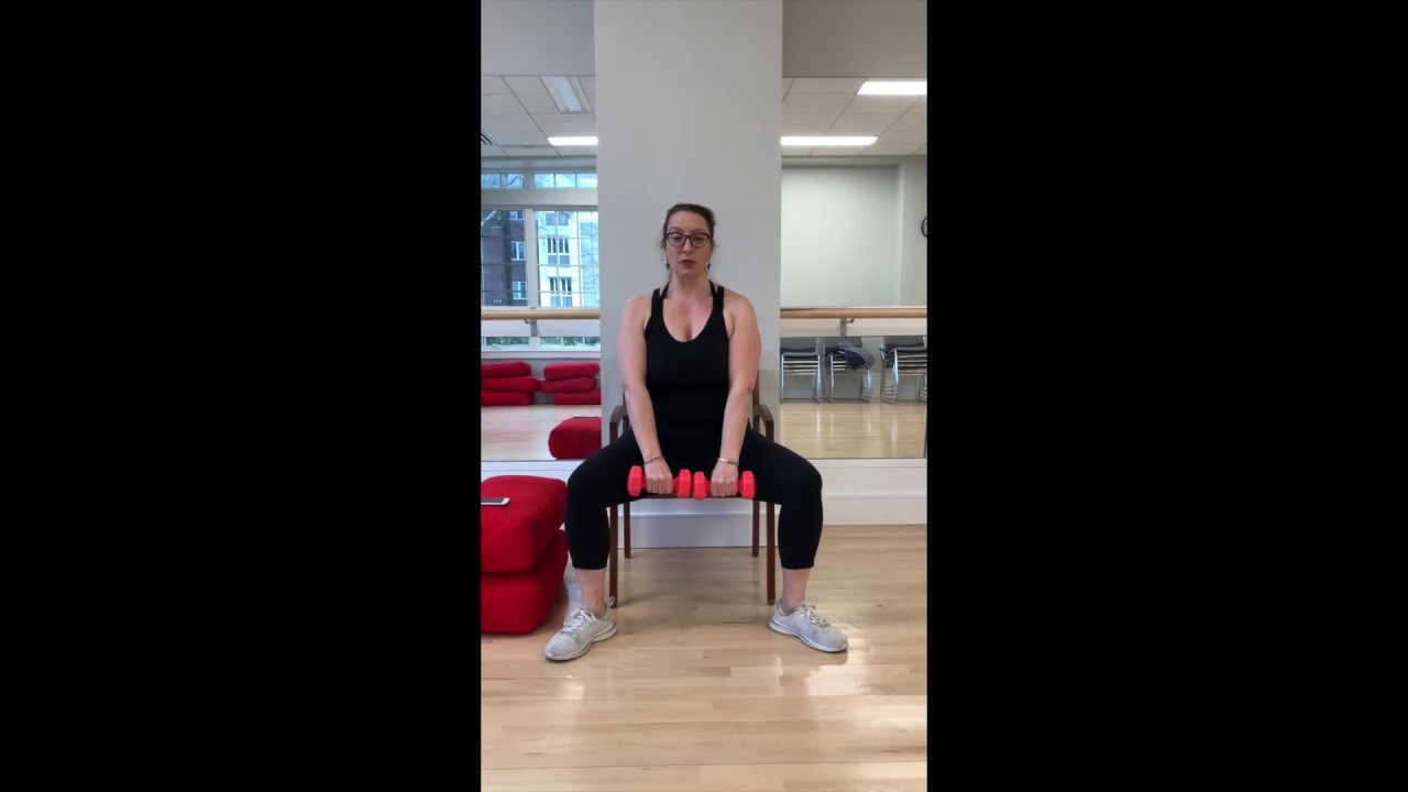 SEATED STRENGTH. Jennifer Pistone, Director of Fitness, Fuller Village ...