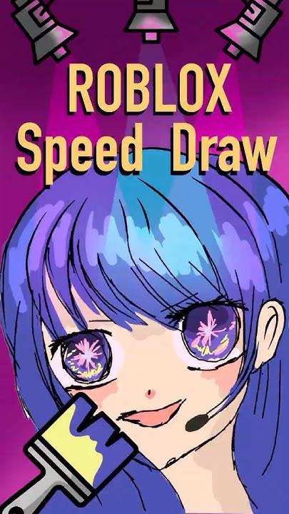 ROBLOX Speed Draw : เกิดใหม่เป็นลูกโอชิ #roblox #robloxspeeddraw # ...