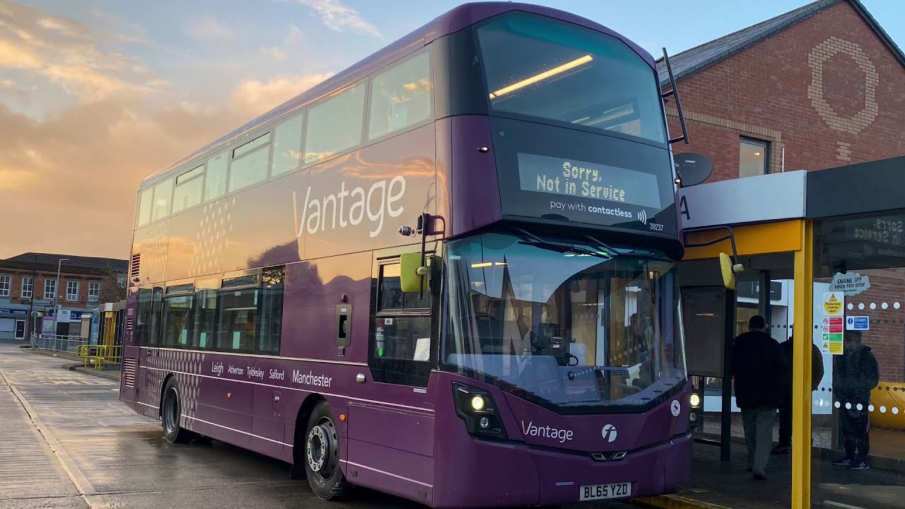 First Manchester (vantage) Wright Eclipse Gemini 3 Volvo B5LH 39237 ...