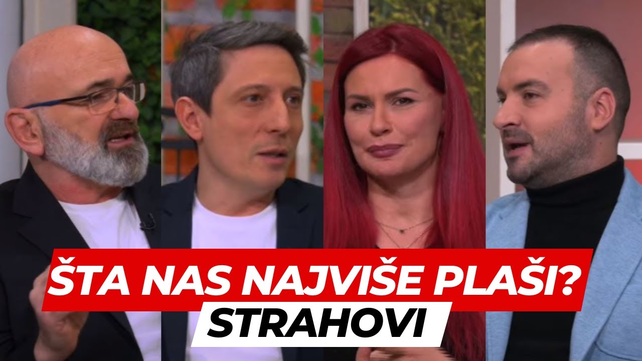 POSLE RUCKA -Strahovi- Sta nas najvise plasi i koje fobije su ...