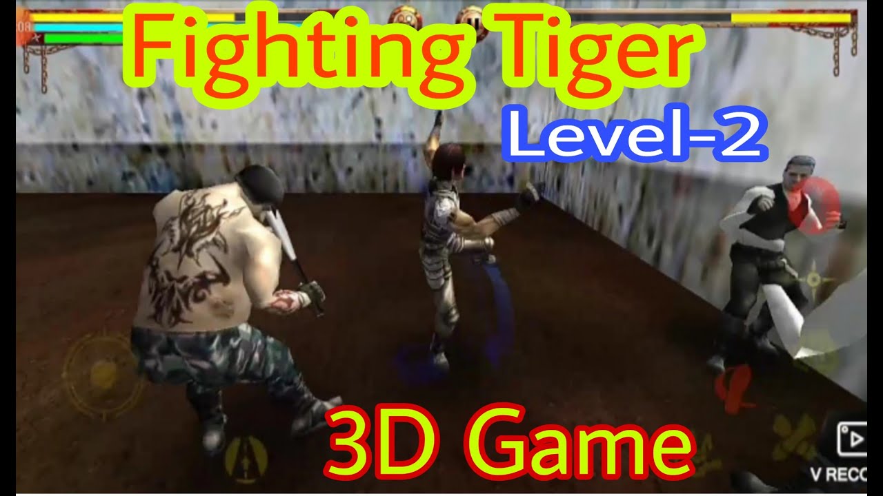 Fighting Tiger! Level-2 ! 3d game with Sounds. - YouTube