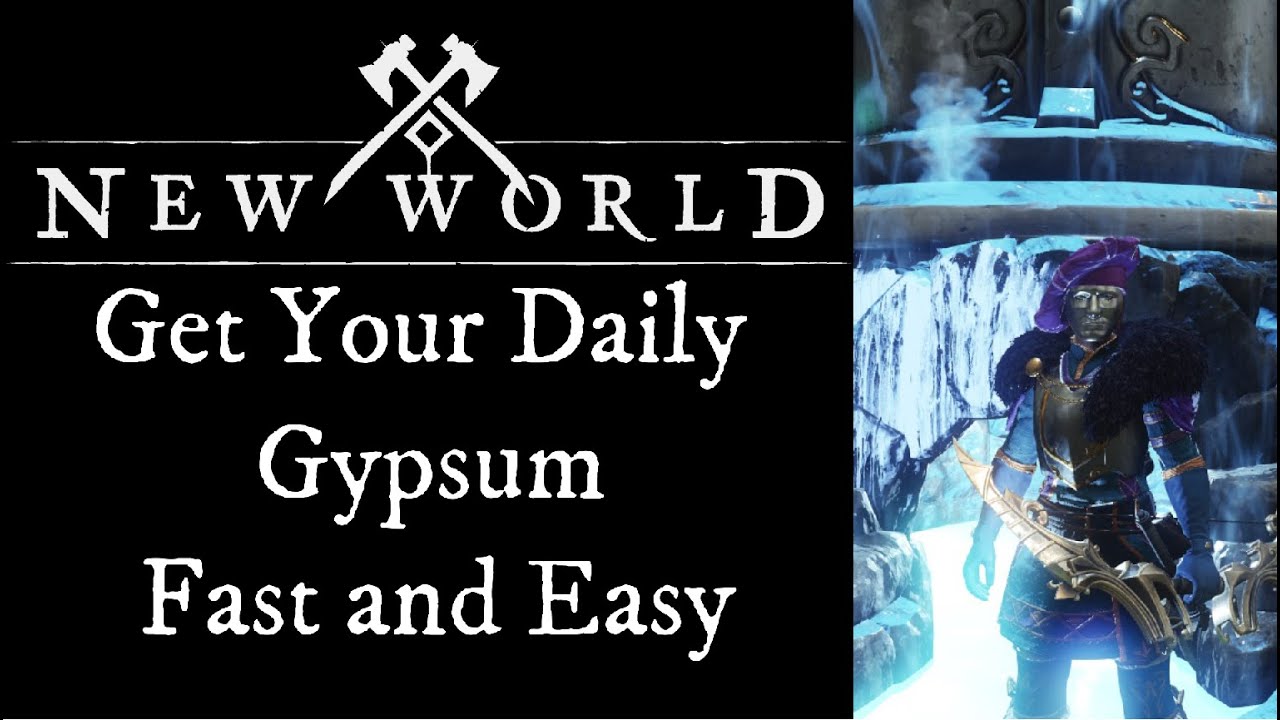 New World Gypsum Guide , My daily Gypsum Routine - YouTube