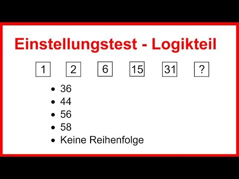 Einstellungstest - Logiktest -  Würdest du es schaffen? Logisches Denken trainieren | LehrerBros