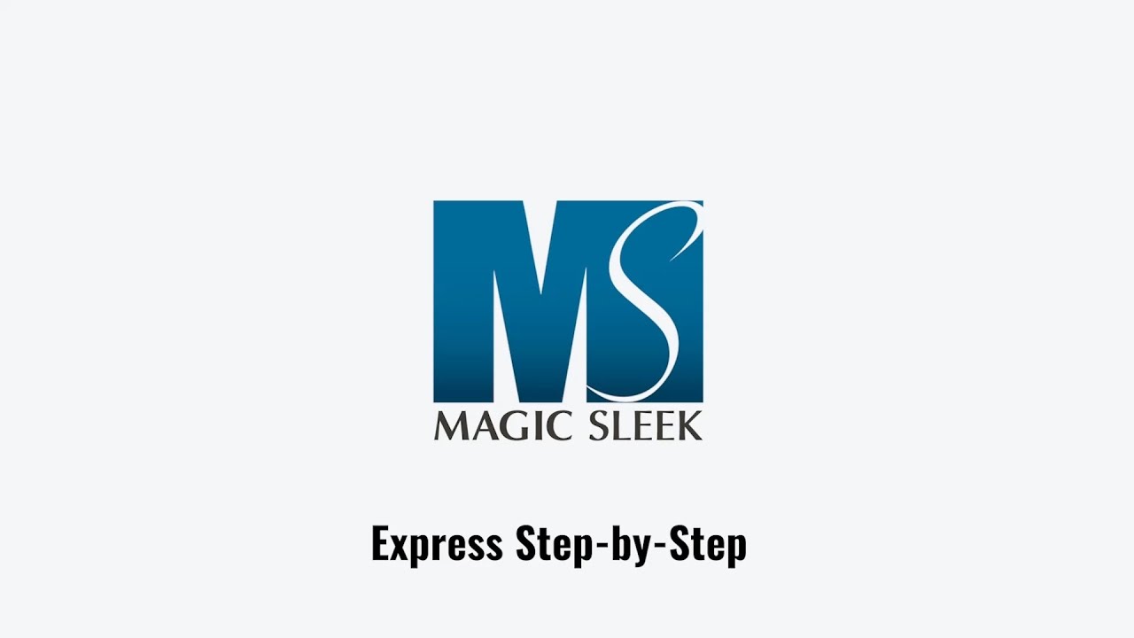 Instructional Video For Magic Sleek Express | How to do Magic Sleek ...