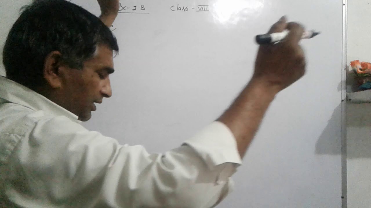 Class 8 Mathematics Chapter 2 (Exercise 2B and 2C) - YouTube