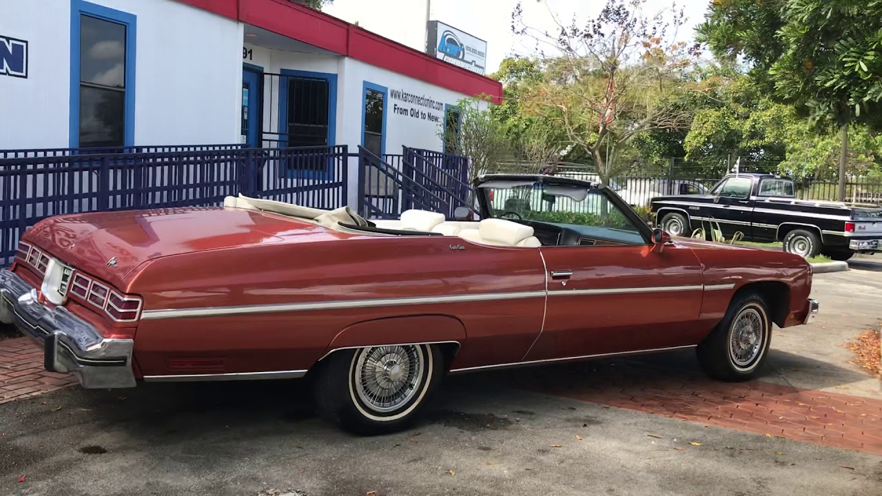 1975 Chevrolet Caprice Convertible - YouTube
