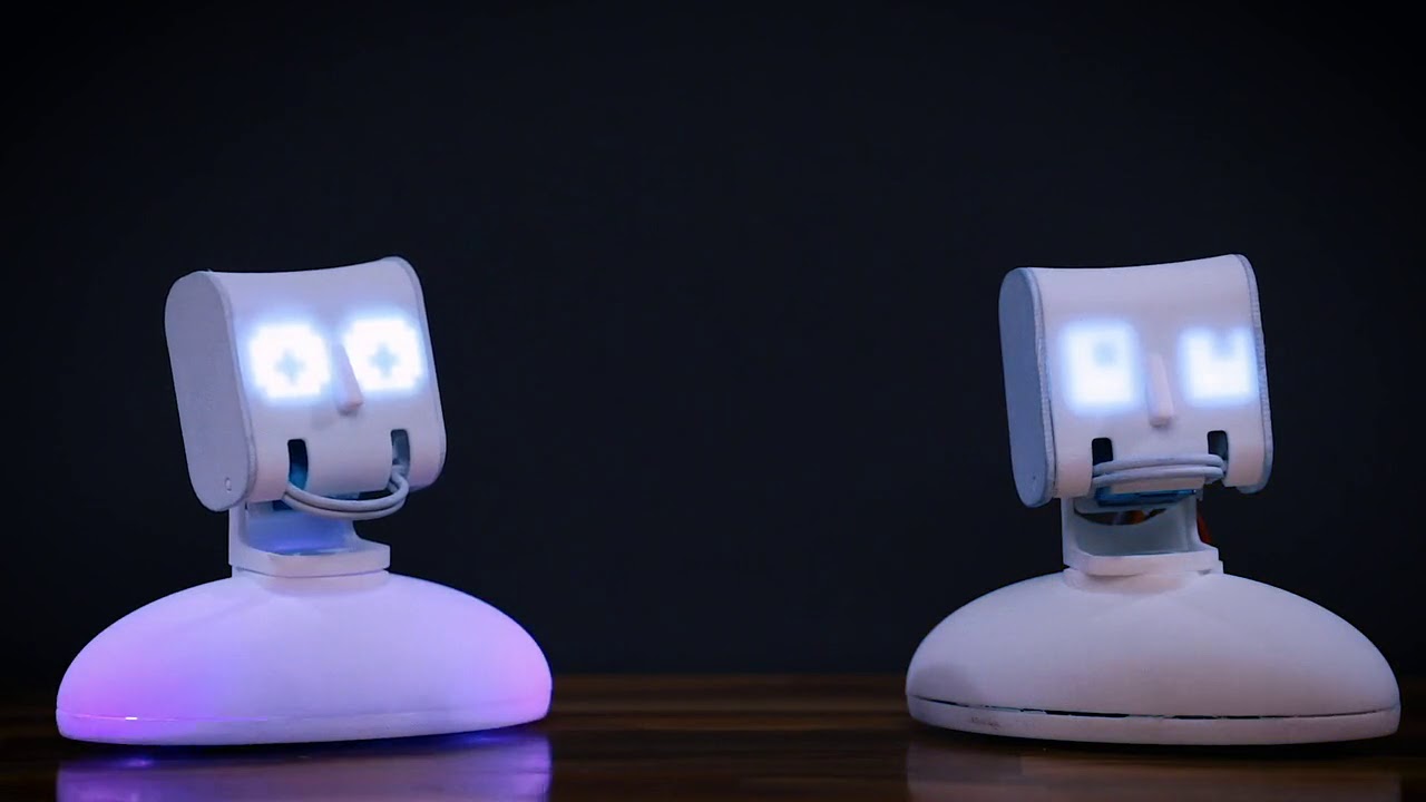 Picoh An expressive little robot head by Ohbot — Kickstarter - YouTube