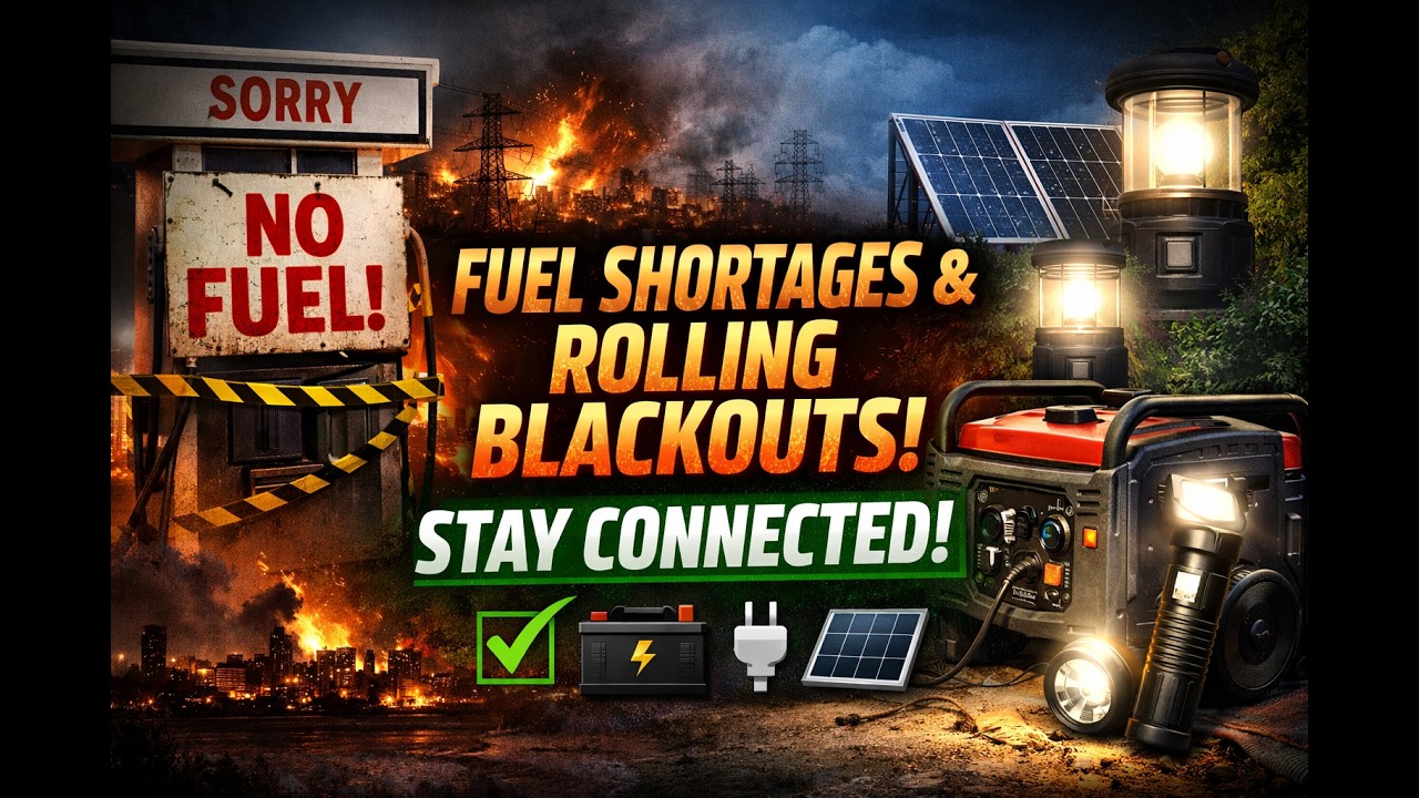 Fuel Shortages! Are you ready for no electricity #Africa? - YouTube