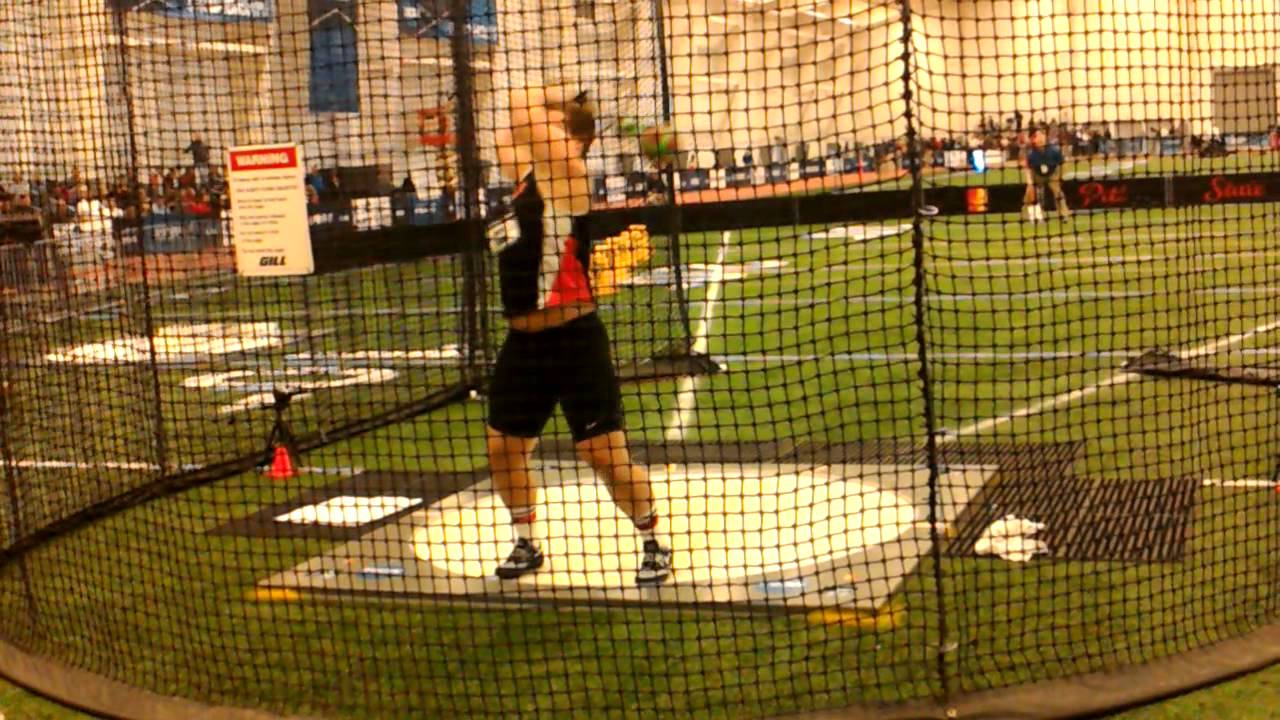 Austin Combs weight throw 18.58 - YouTube