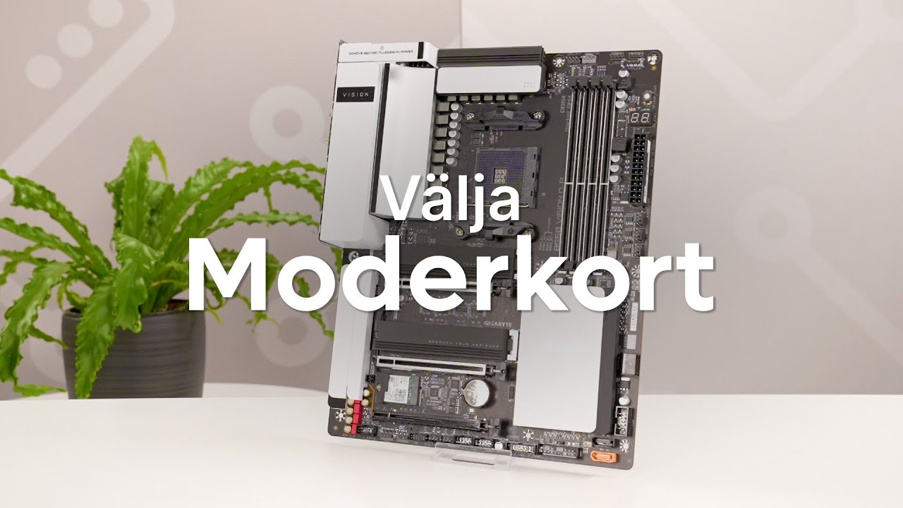 Välja moderkort till datorn - det här vill du veta! - YouTube