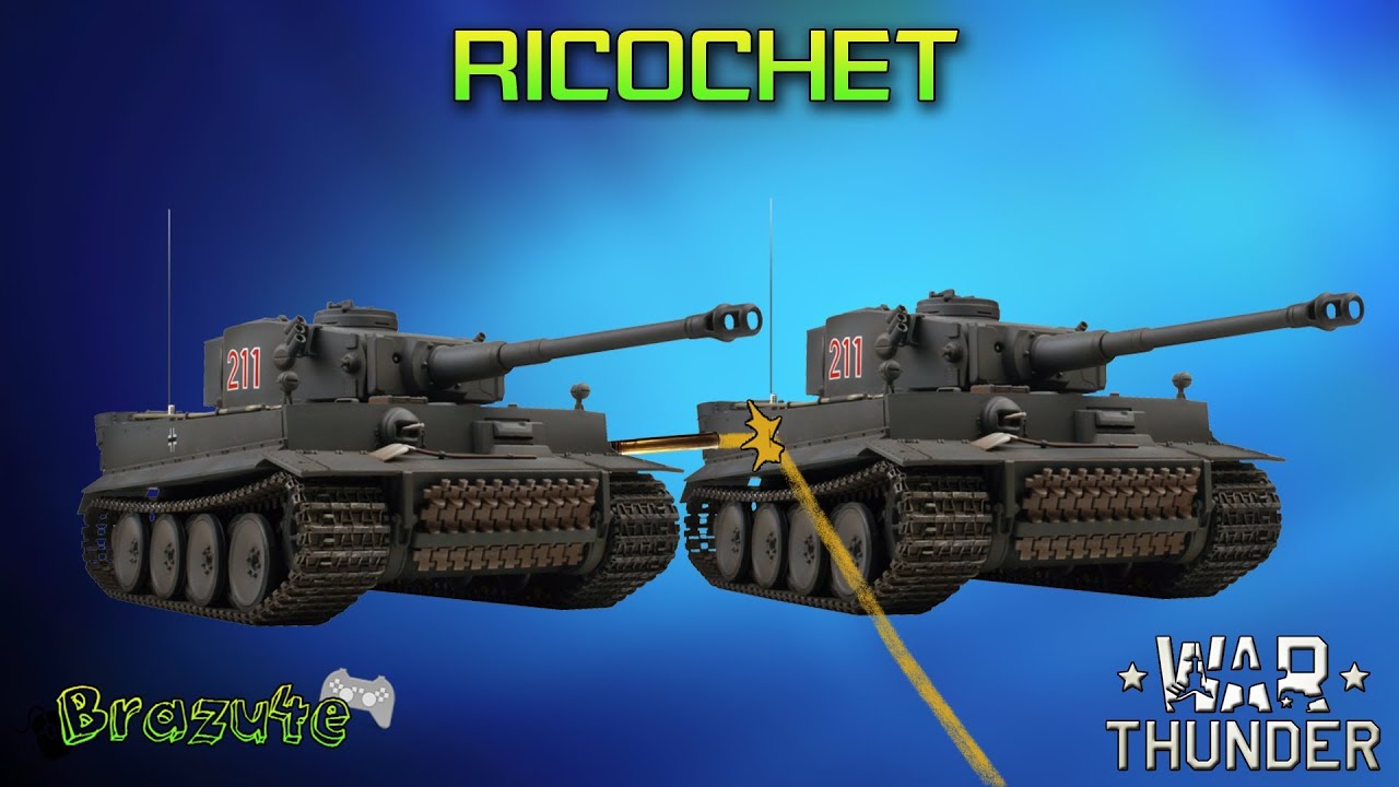 War Thunder Tanks: Ricochet tiger kill ! - YouTube
