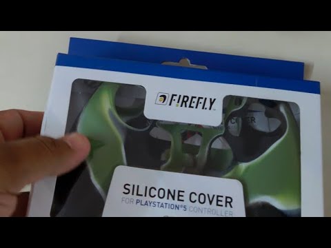 PS5 controller DualSense Firefly silicone cover Army green colour from ...