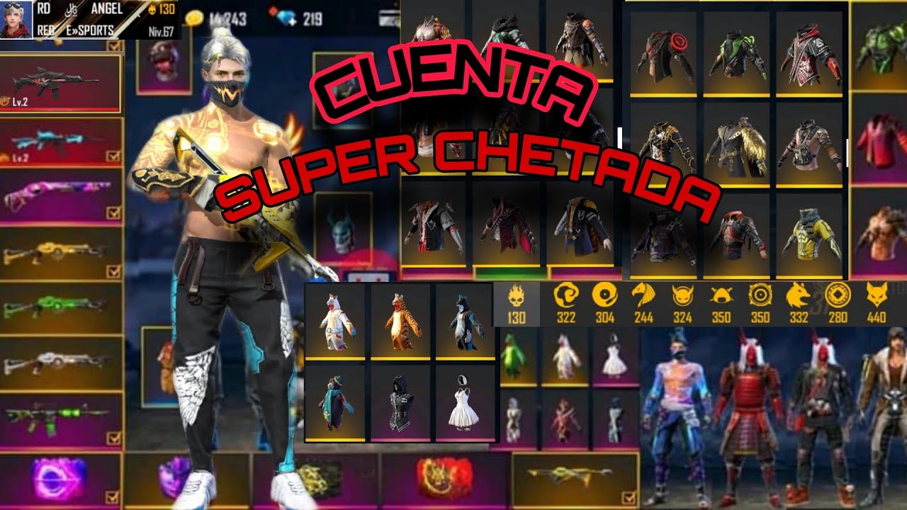 La Cuenta Mas Chetada De Free Fire Tienes Que Ver Todo Lo Que Tiene