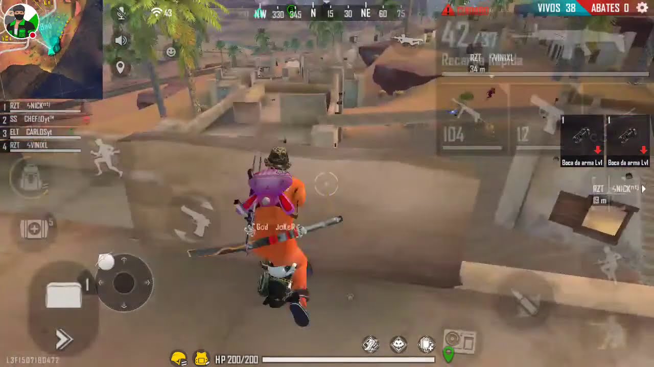 FREE FIRE AO VIVO JOGANDO COM ESQUADE FIXA X TREINOCODIGUIN - YouTube