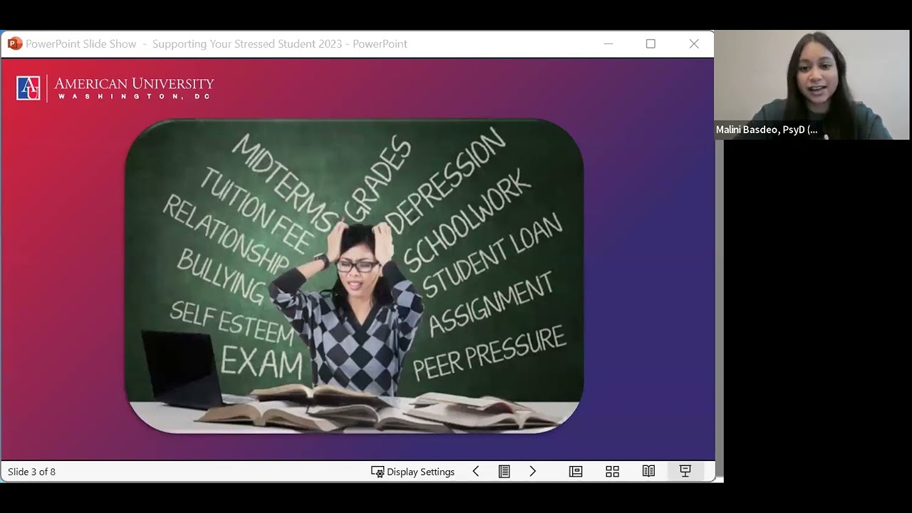 Supporting Your Stressed Student - YouTube